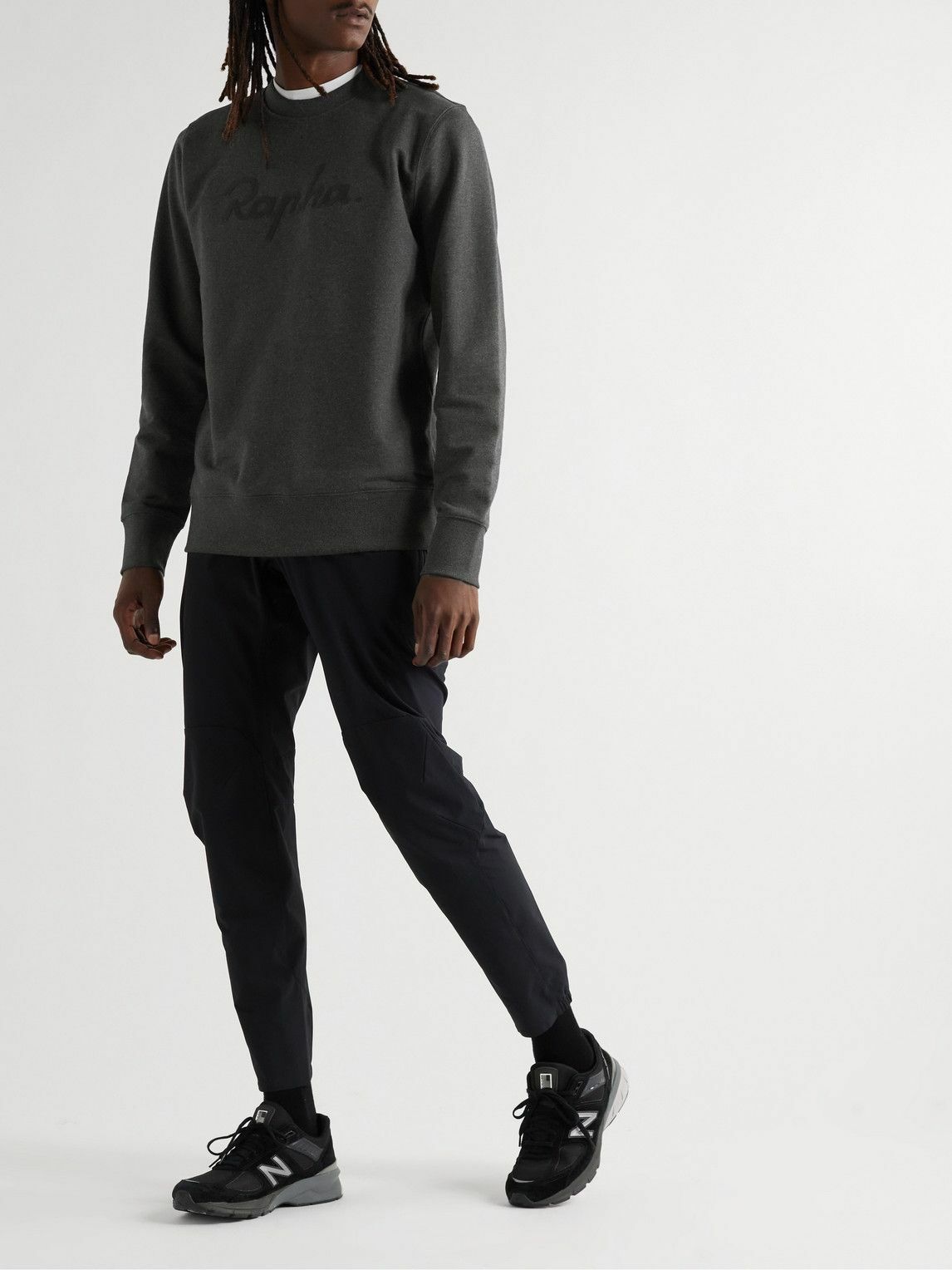 Rapha - Logo-Embroidered Cotton-Jersey Sweatshirt - Gray Rapha