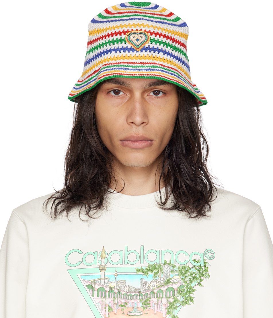 Casablanca Multicolor Scuba Bucket Hat Casablanca