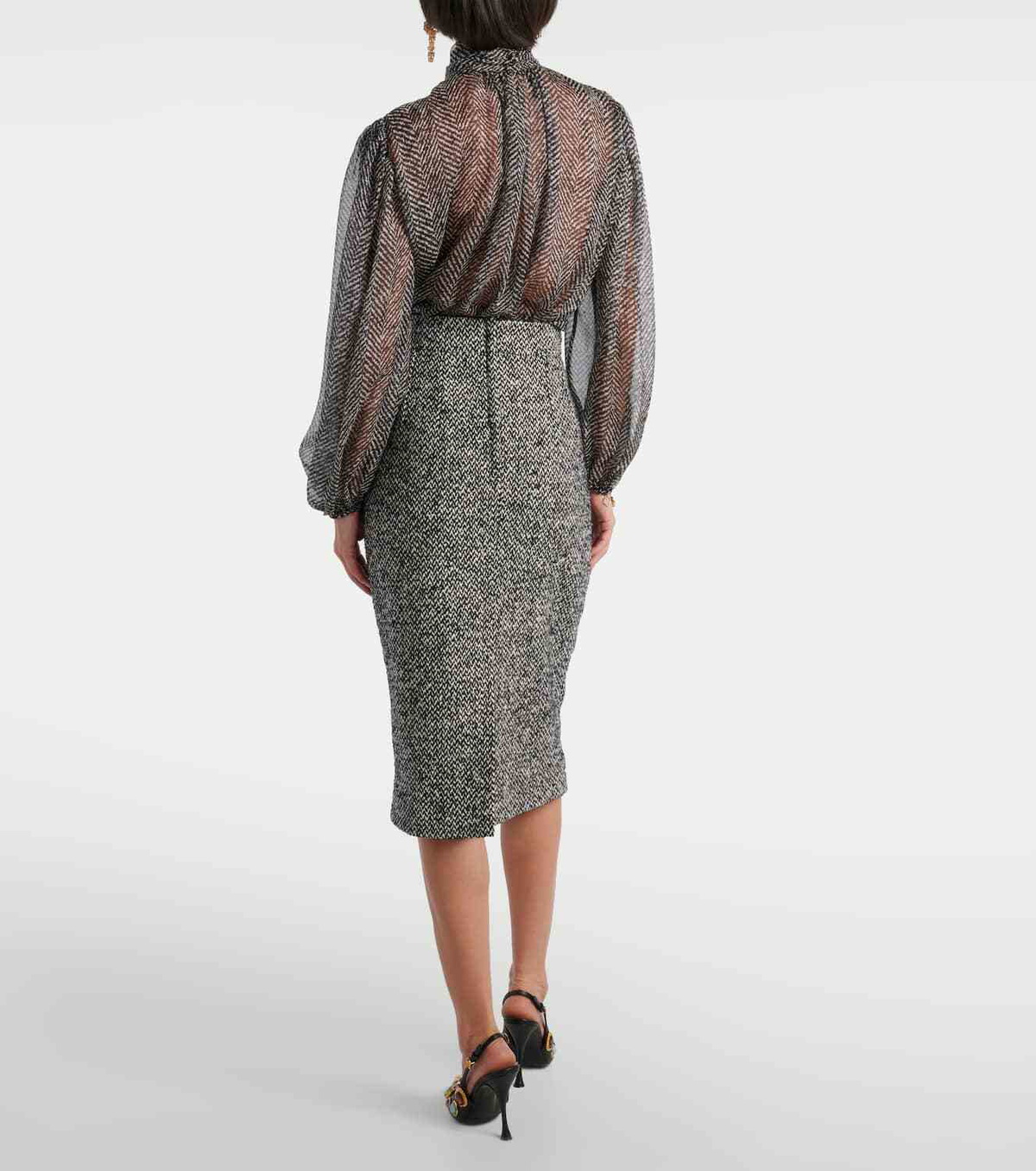 Dolce&Gabbana High-rise pencil skirt Dolce & Gabbana