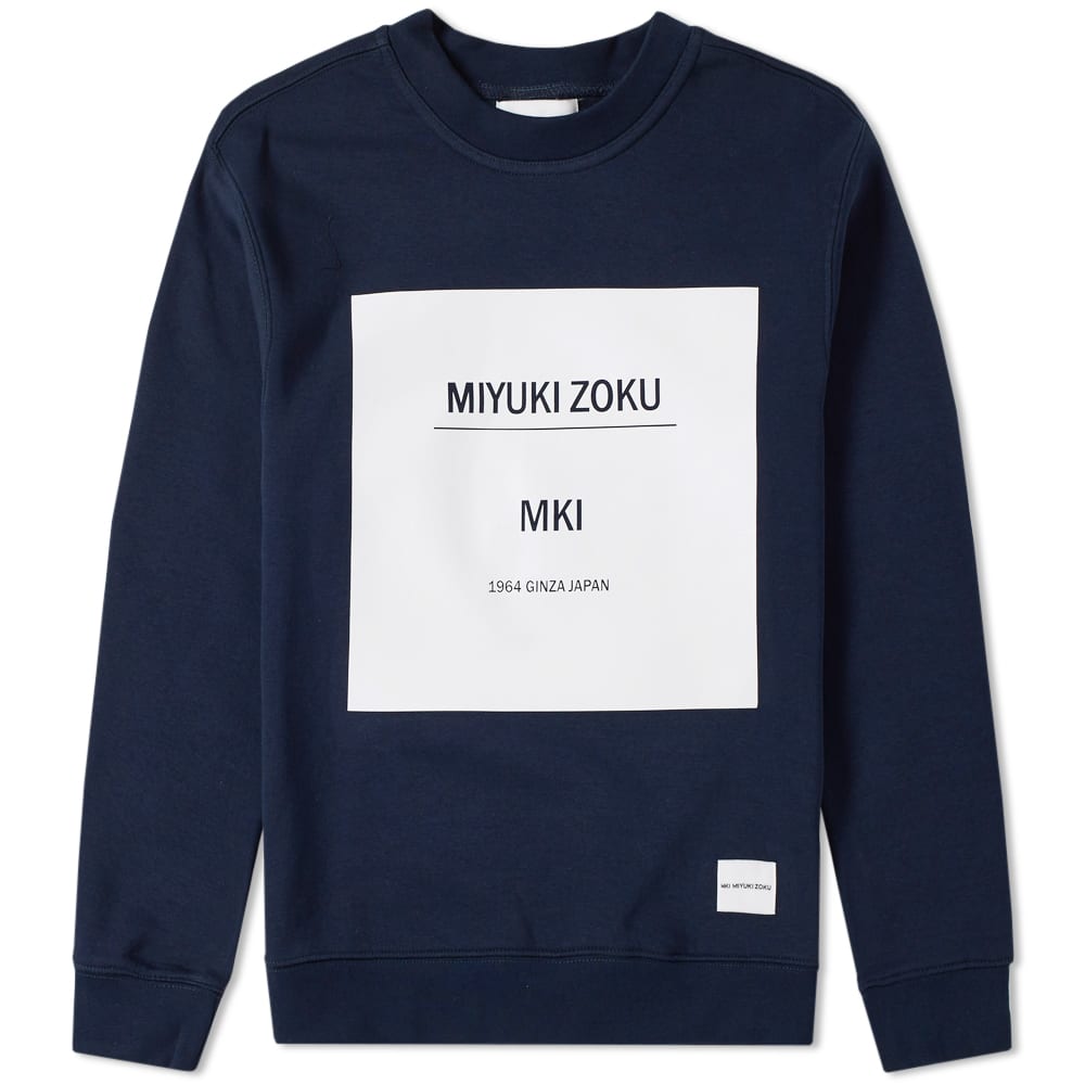 MKI Box Print Sweat MKI Miyuki-Zoku