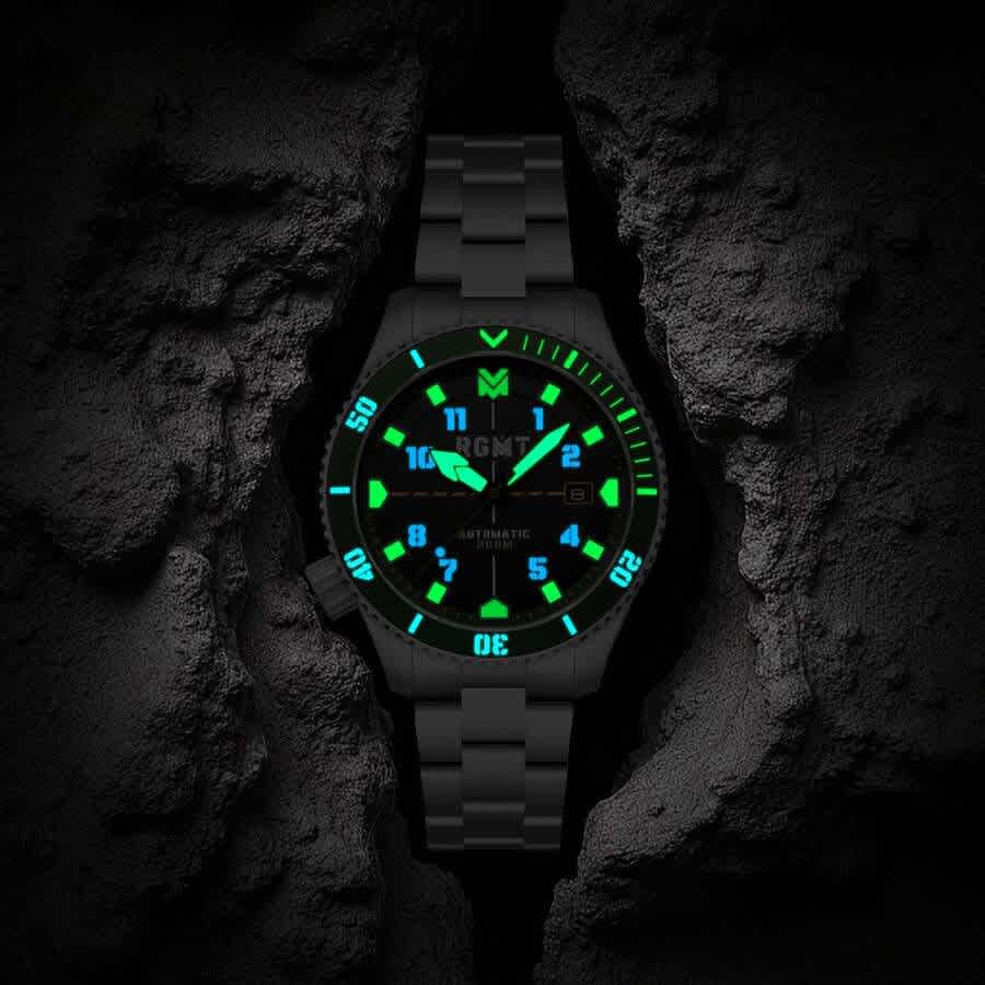 RGMT Recon Diver Automatic Green Dial Mens Watch RG-8075-33 RGMT