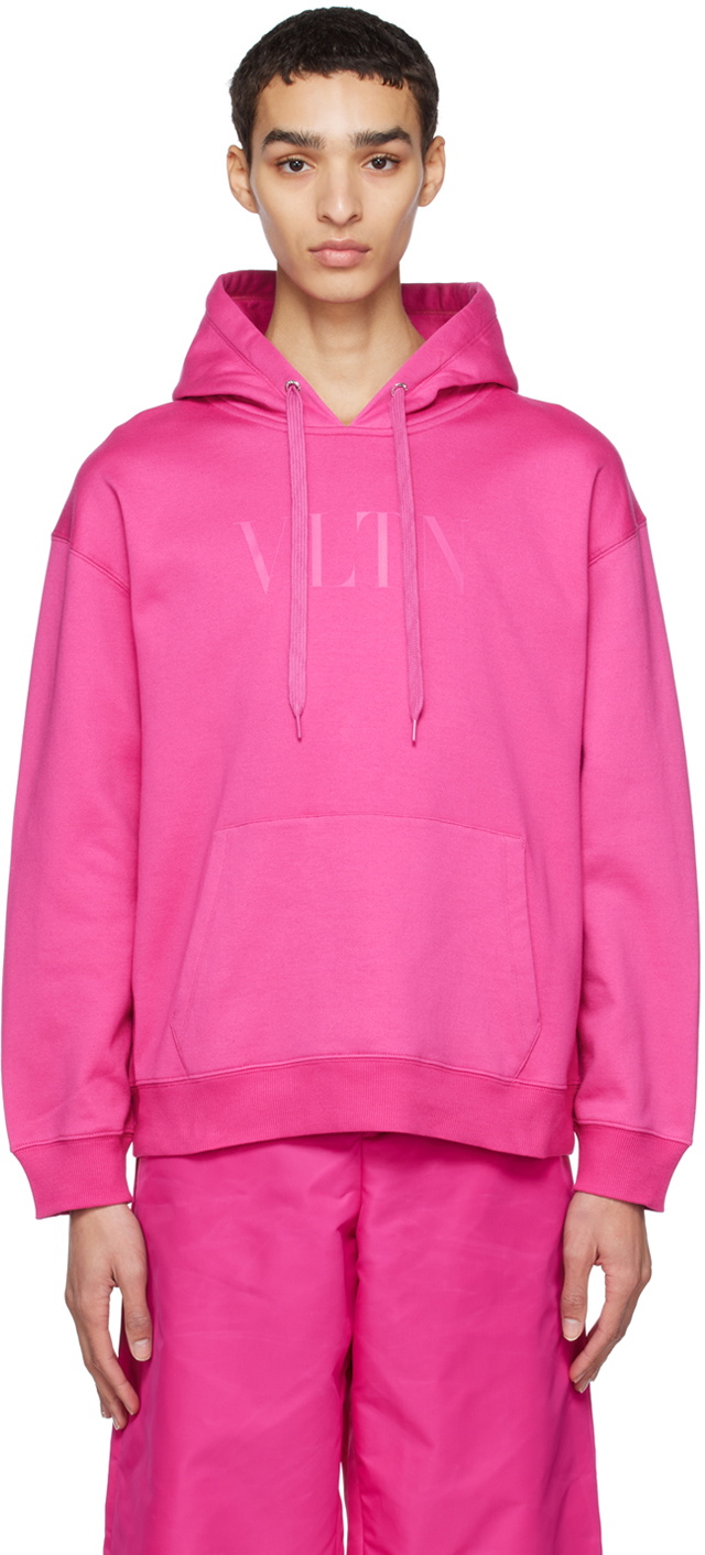 Valentino Pink 'VLTN' Hoodie Valentino