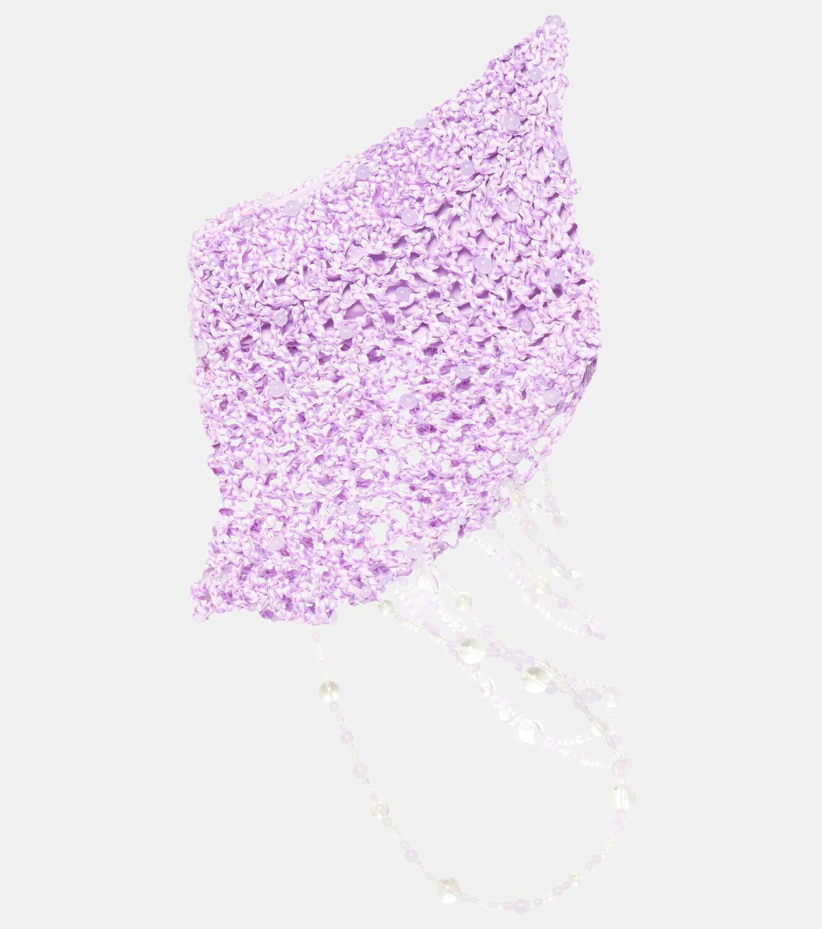 Susan Fang Beaded crochet top Susan Fang