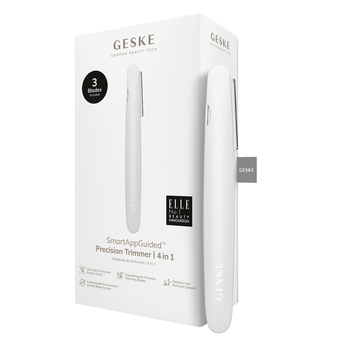 GESKE Precision Trimmer 4 in 1 in Starlight GK000083SL01 GESKE