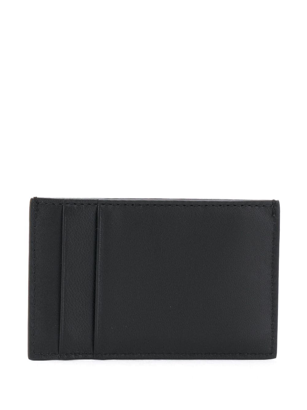 ALEXANDER MCQUEEN - Graffiti Leather Credit Card Case Alexander McQueen