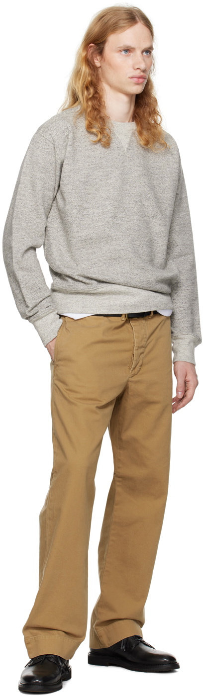 RRL Gray Fleece Sweatshirt RRL