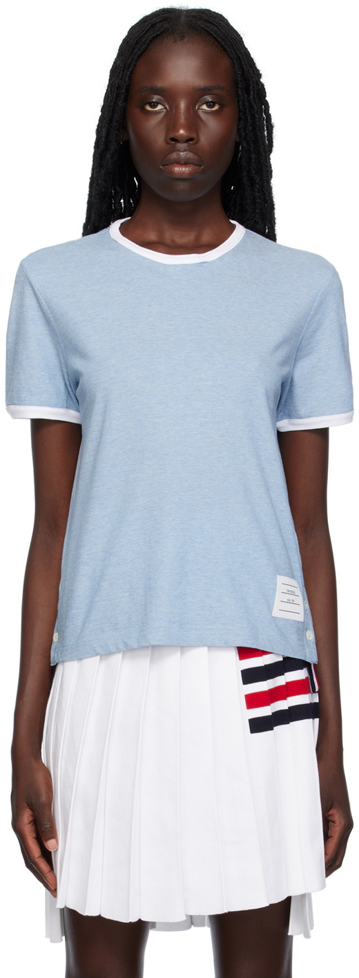 Thom Browne Blue Ringer T-Shirt Thom Browne