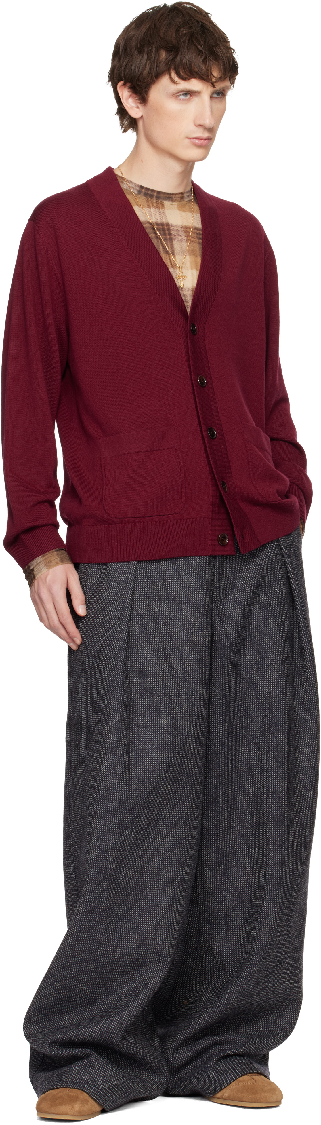 Emanuele Bicocchi Small Avelli Cross Necklace Emanuele Bicocchi