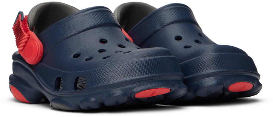 Crocs Kids Navy & Red All Terrain Clogs Crocs