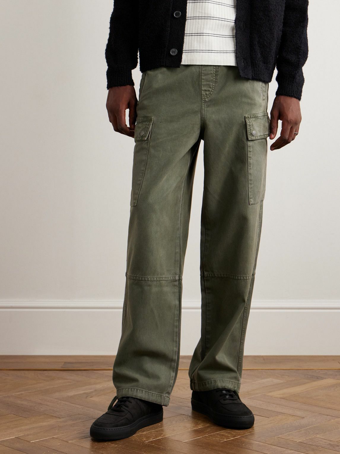 Common Projects - Decades Leather Sneakers - Black Common Projects