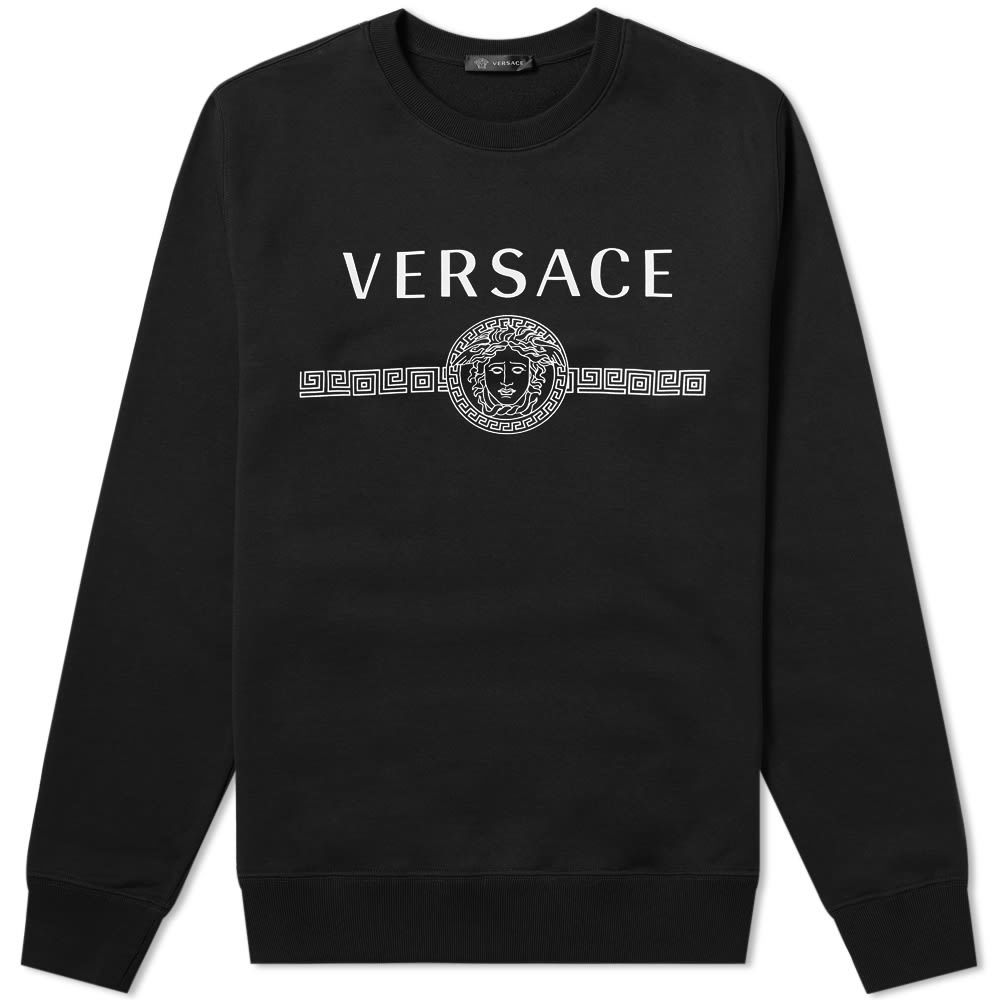 Versace Printed Logo Sweat Versace