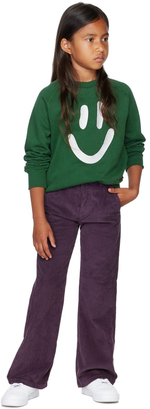 Molo Kids Green Mike Sweatshirt Molo