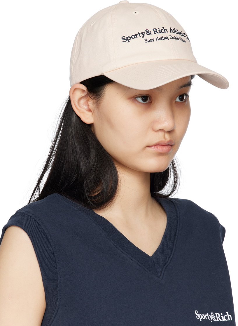 Sporty & Rich Beige 'Athletic Club' Cap Sporty & Rich