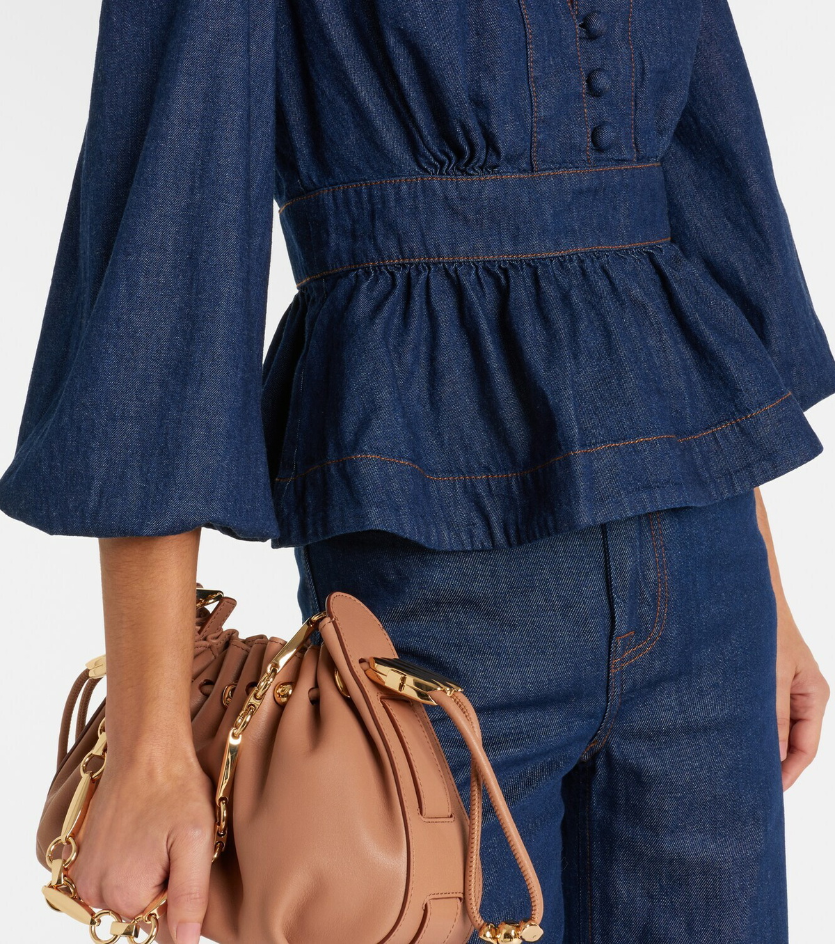 Zimmermann Awaken denim blouse Zimmermann