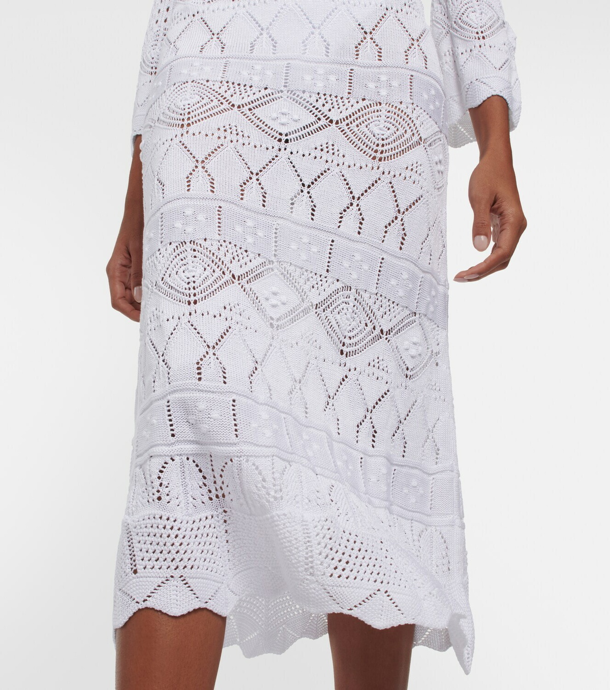 Eres Annette cotton-blend midi dress ERES