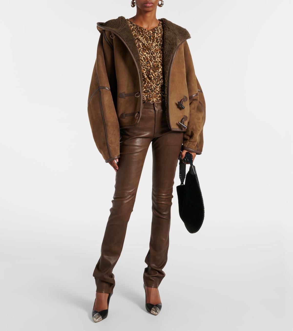 Isabel Marant Amiel shearling jacket Isabel Marant