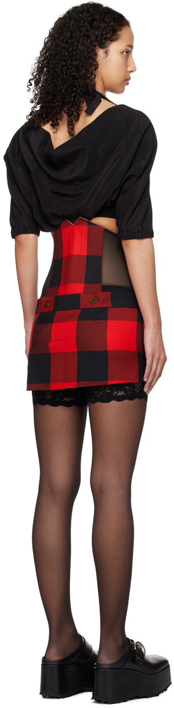 Vivienne Westwood Red Foam Corset Miniskirt Vivienne Westwood