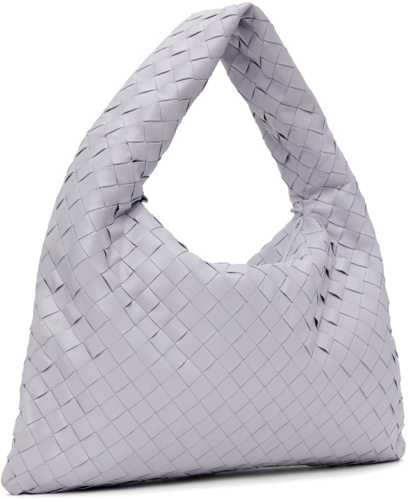 Bottega Veneta Purple Small Hop Bag Bottega Veneta