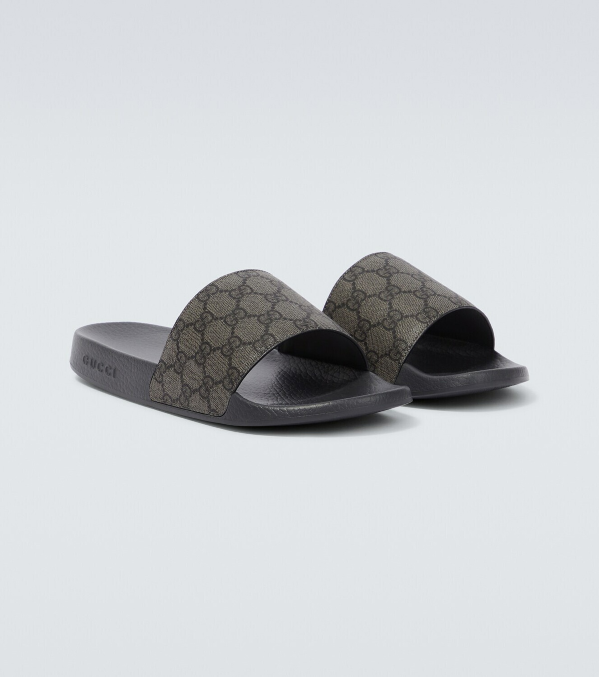 Gucci - GG Supreme canvas slides Gucci