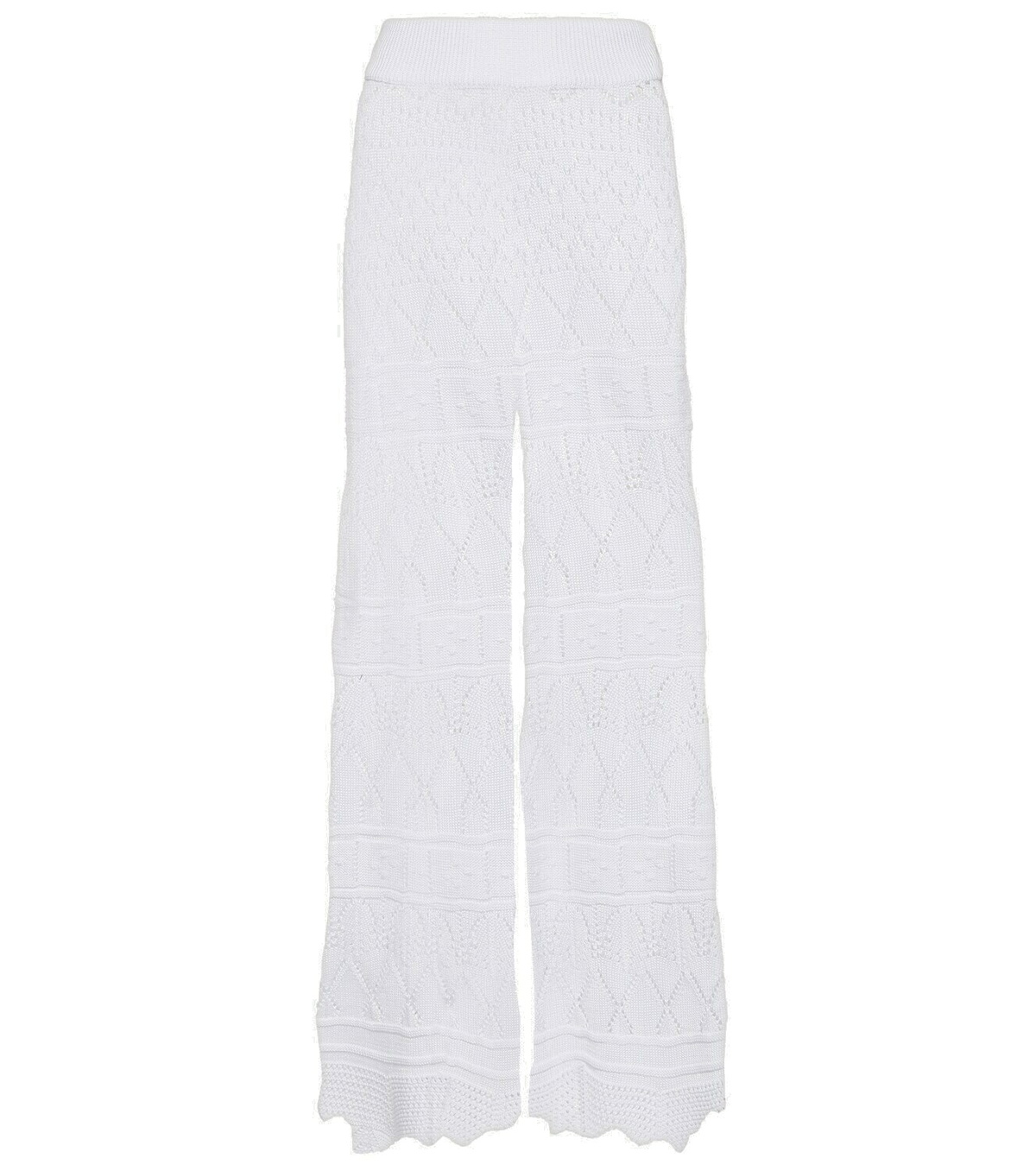 Eres Simone wide-leg cotton-blend pants ERES