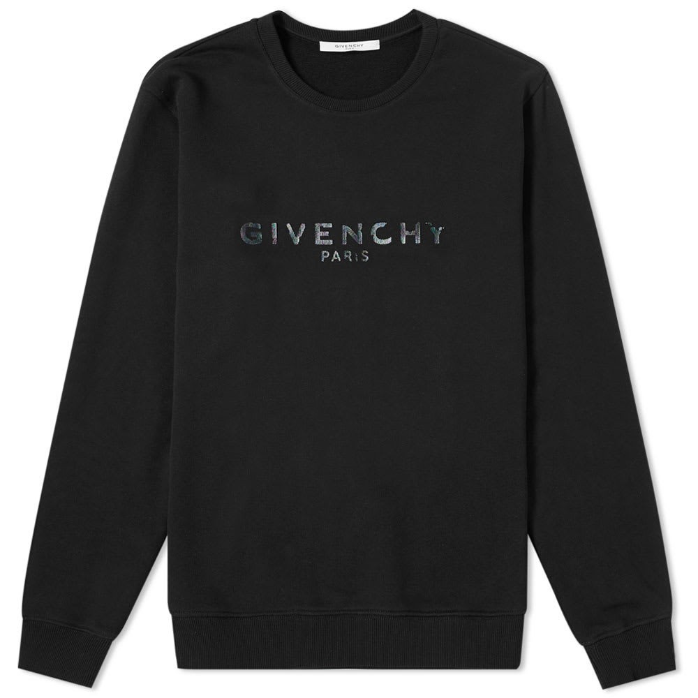 Givenchy Iridescent Logo Crew Sweat Givenchy