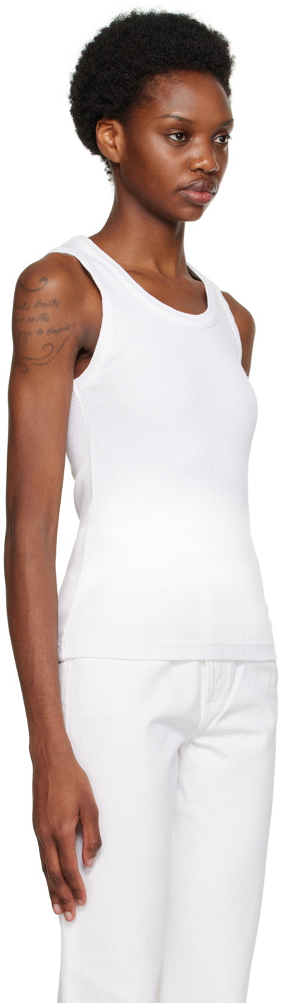 AGOLDE White Poppy Tank Top AGOLDE