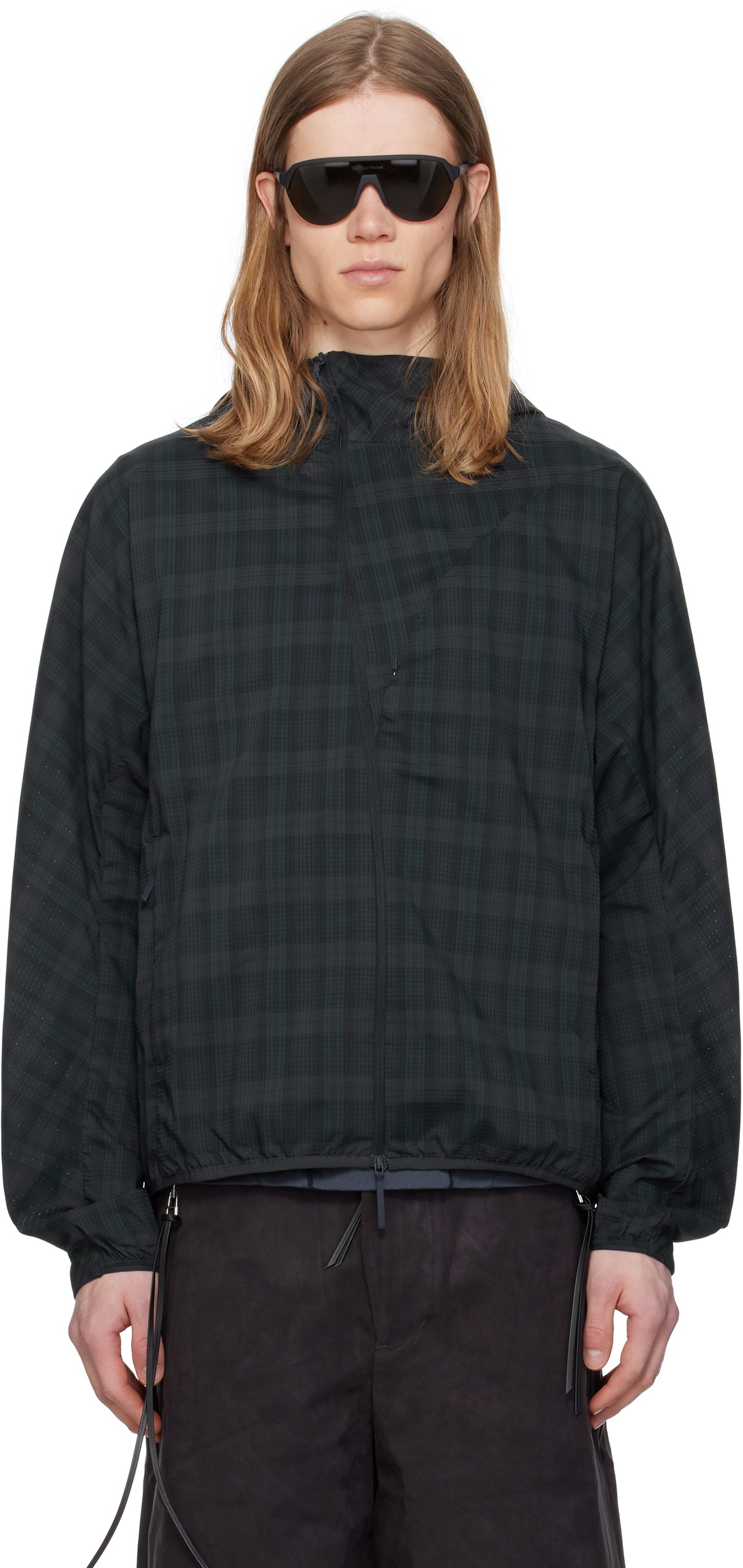 POST ARCHIVE FACTION (PAF) Navy & Green Technical Right Jacket Post ...