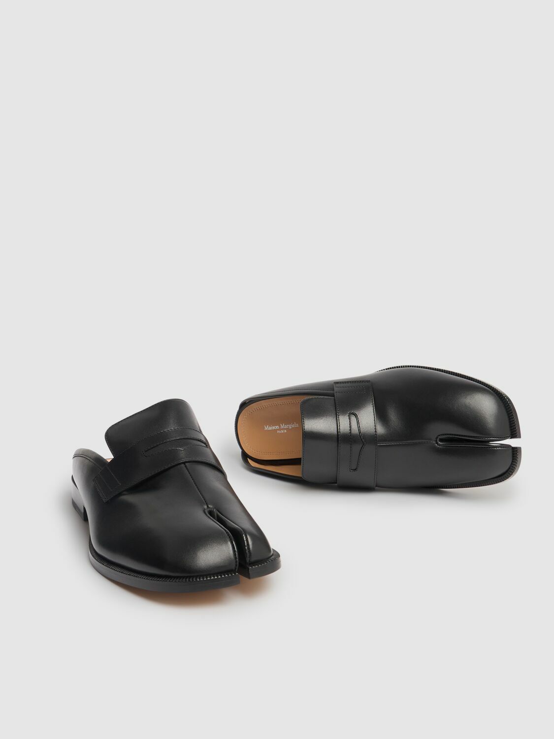 MAISON MARGIELA Tabi Loafers Leather Mules Maison Margiela