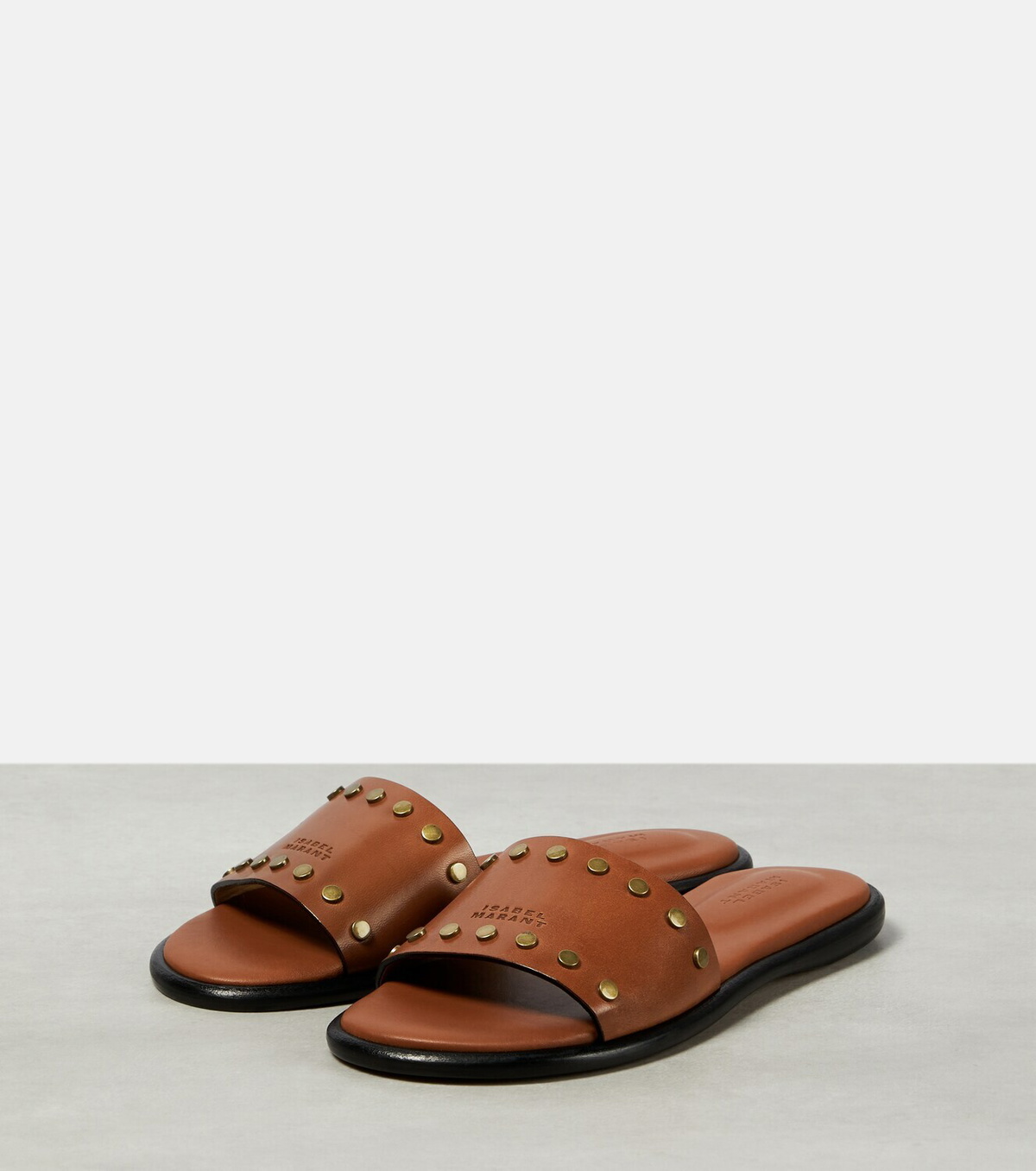Isabel Marant - Vikee studded leather slides Isabel Marant