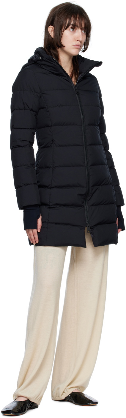 Herno Black Fitted Down Jacket Herno