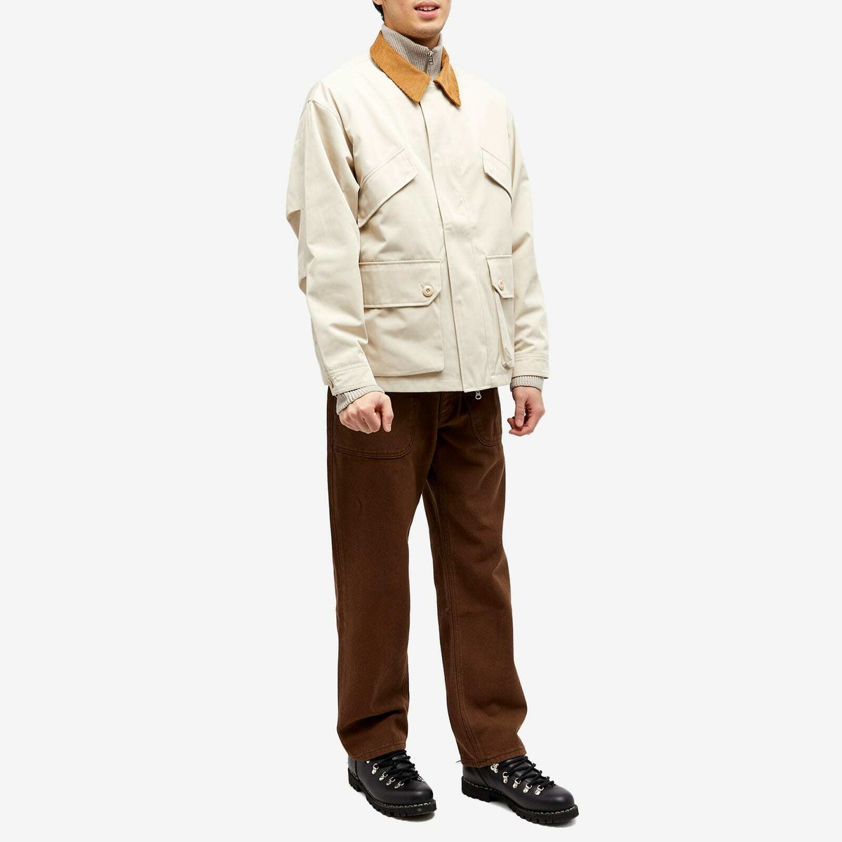 Uniform Bridge Men's Hunting Jacket in Beige Uniform Bridge