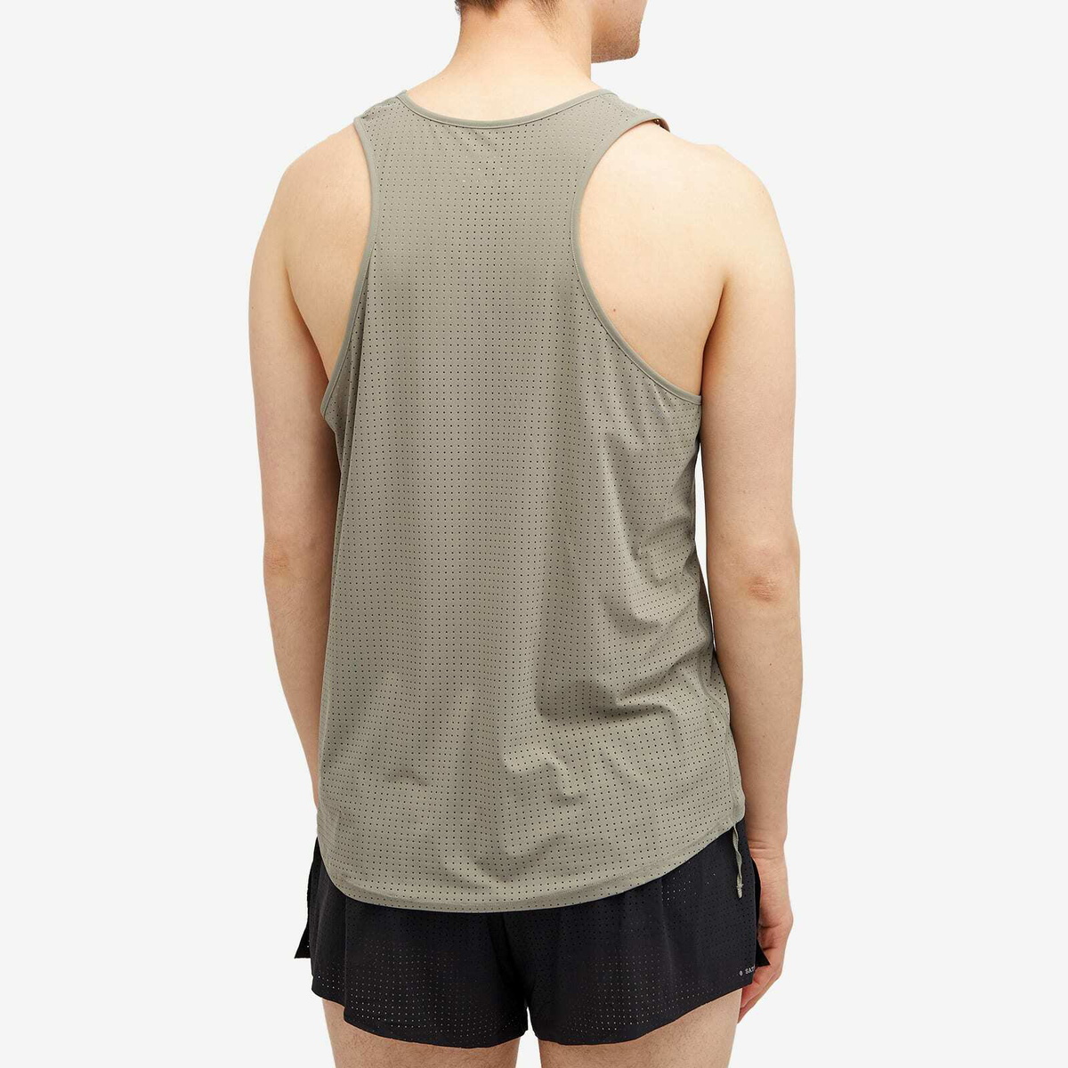 Satisfy Men's Space-O™ Singlet Vest in Dry Sage Satisfy