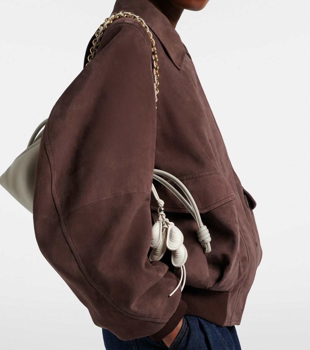 Loewe Leather bag charm Loewe
