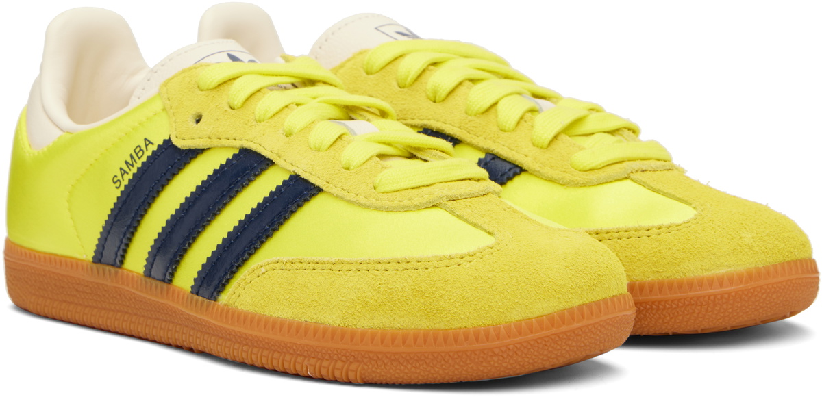adidas Originals Yellow Samba OG Sneakers adidas Originals
