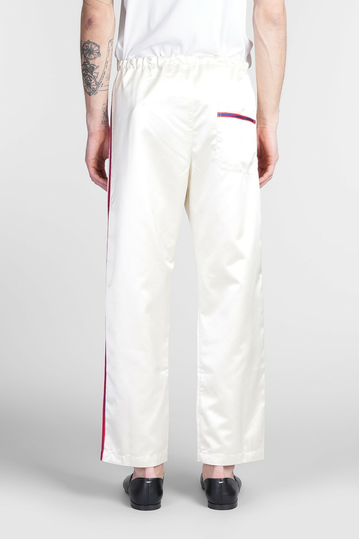 Bode Pants In Beige Polyester Bode