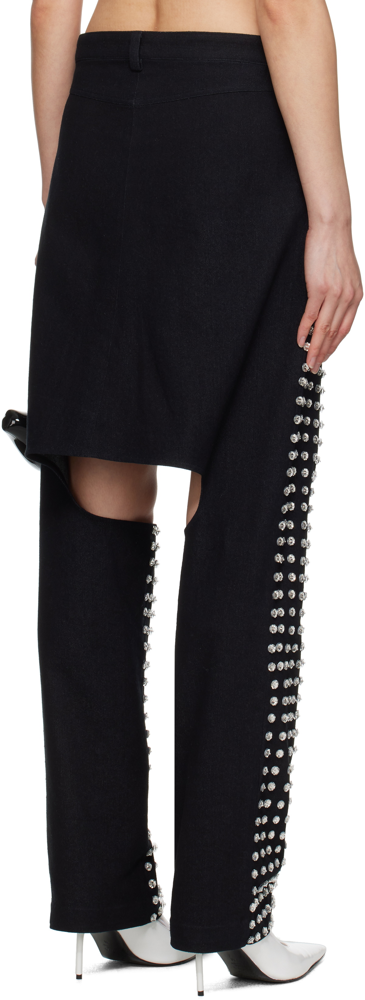 Ashley Williams Black Crystal Marley Jeans Ashley Williams