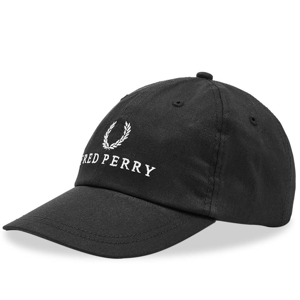 Fred Perry Tennis Cap Black Fred Perry