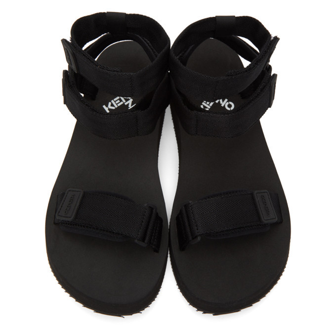 Kenzo Black Papaya Sandals Kenzo