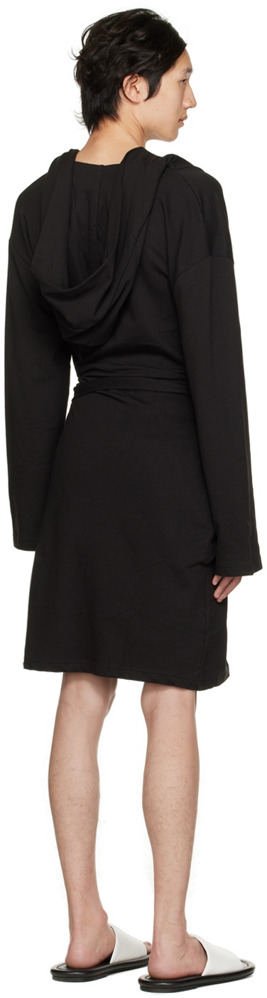 Calvin Klein Underwear Black Hooded Robe Calvin Klein Underwear