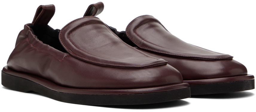 Studio Nicholson Burgundy Donovan Loafers Studio Nicholson