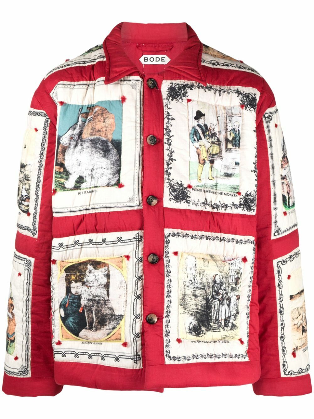 BODE - Quilted Cotton Jacket Bode