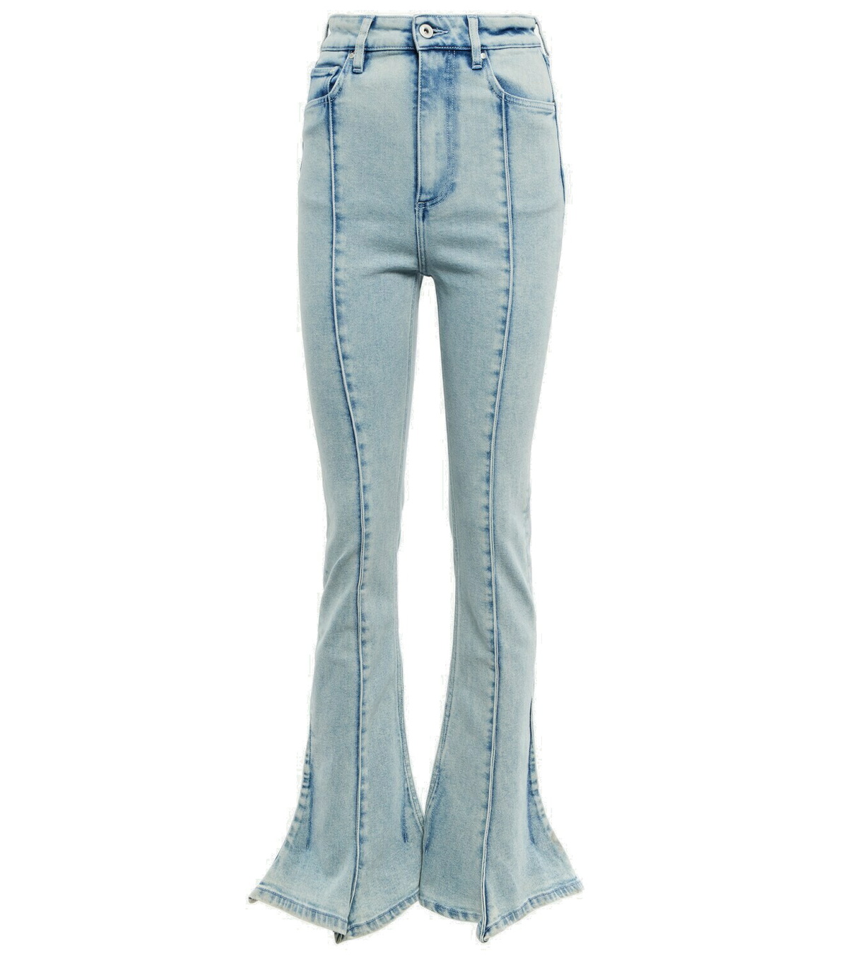 Y/Project - High-rise flared jeans Y/Project