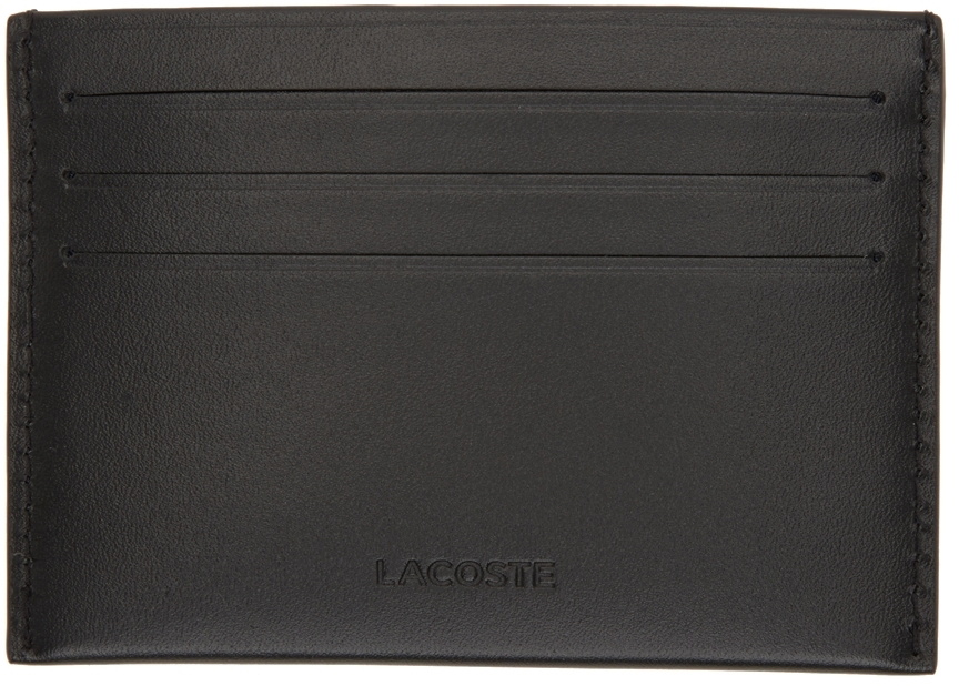 Lacoste Black Logo Card Holder Lacoste