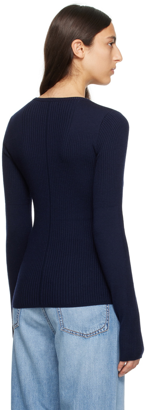 rag & bone Navy Audrina Sweater Rag and Bone