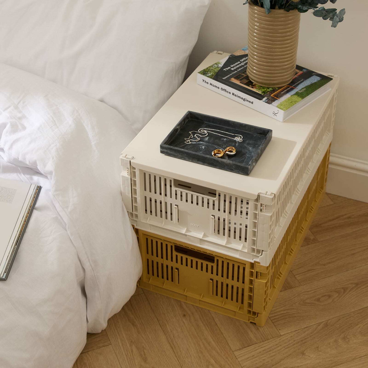 ferm LIVING Mist Tray - 15x20cm in Charcoal ferm LIVING