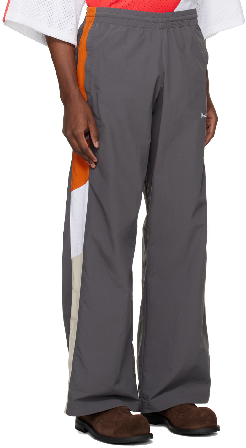 Martine Rose Gray Wide Leg Track Pants Martine Rose