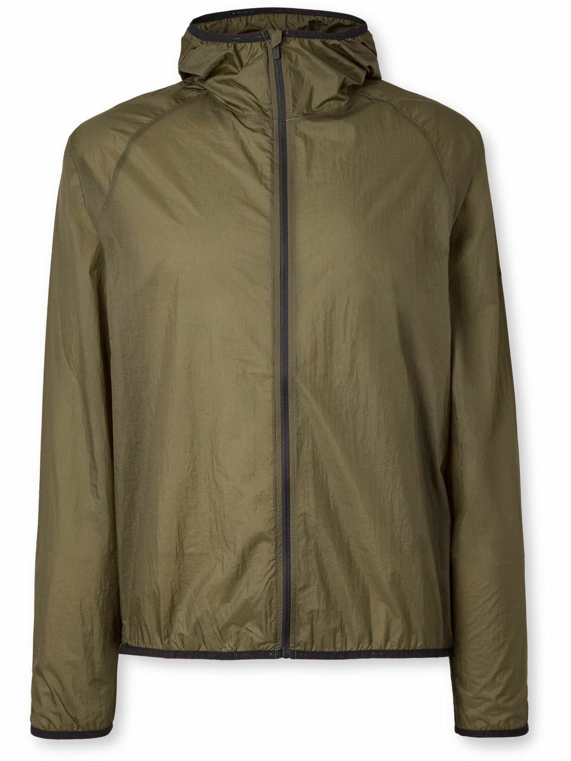 DISTRICT VISION - Milli Ultralight Ripstop Hooded Jacket - Green ...