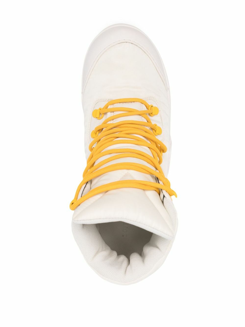 Bottega Veneta White Puddle Leather Ankle Boots Bottega Veneta