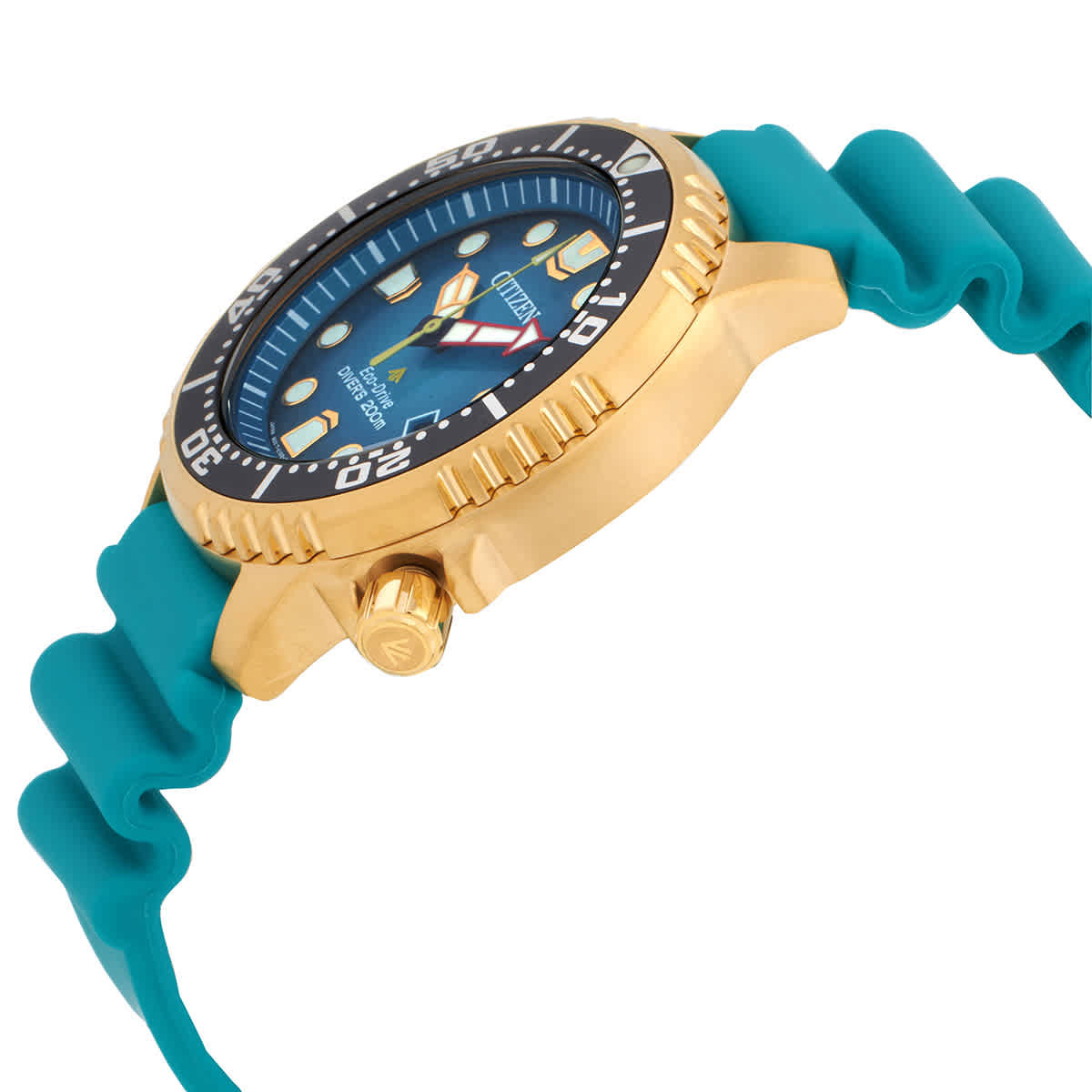Citizen Eco-Drive Promaster Dive Turquoise Dial Mens Watch BN0162-02X ...