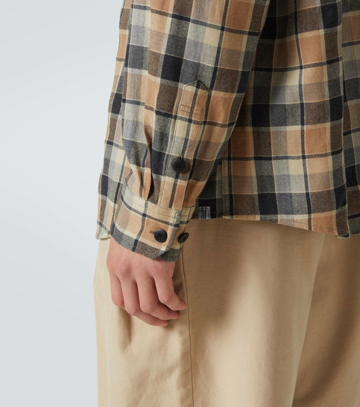 Visvim Lumber Check wool and linen shirt Visvim